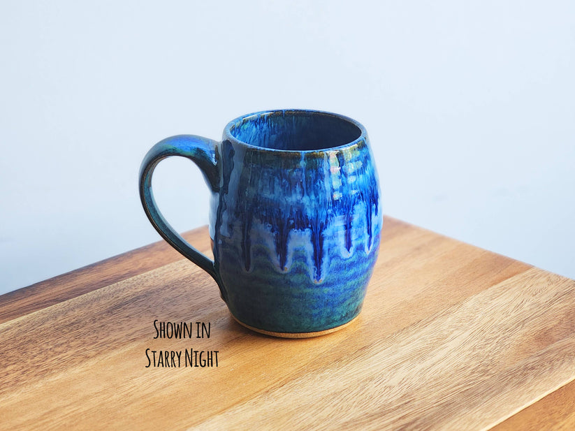Handmade Barrel Mug - Hand Thrown — Stoneware by Dock 6 Pottery – Maine ...